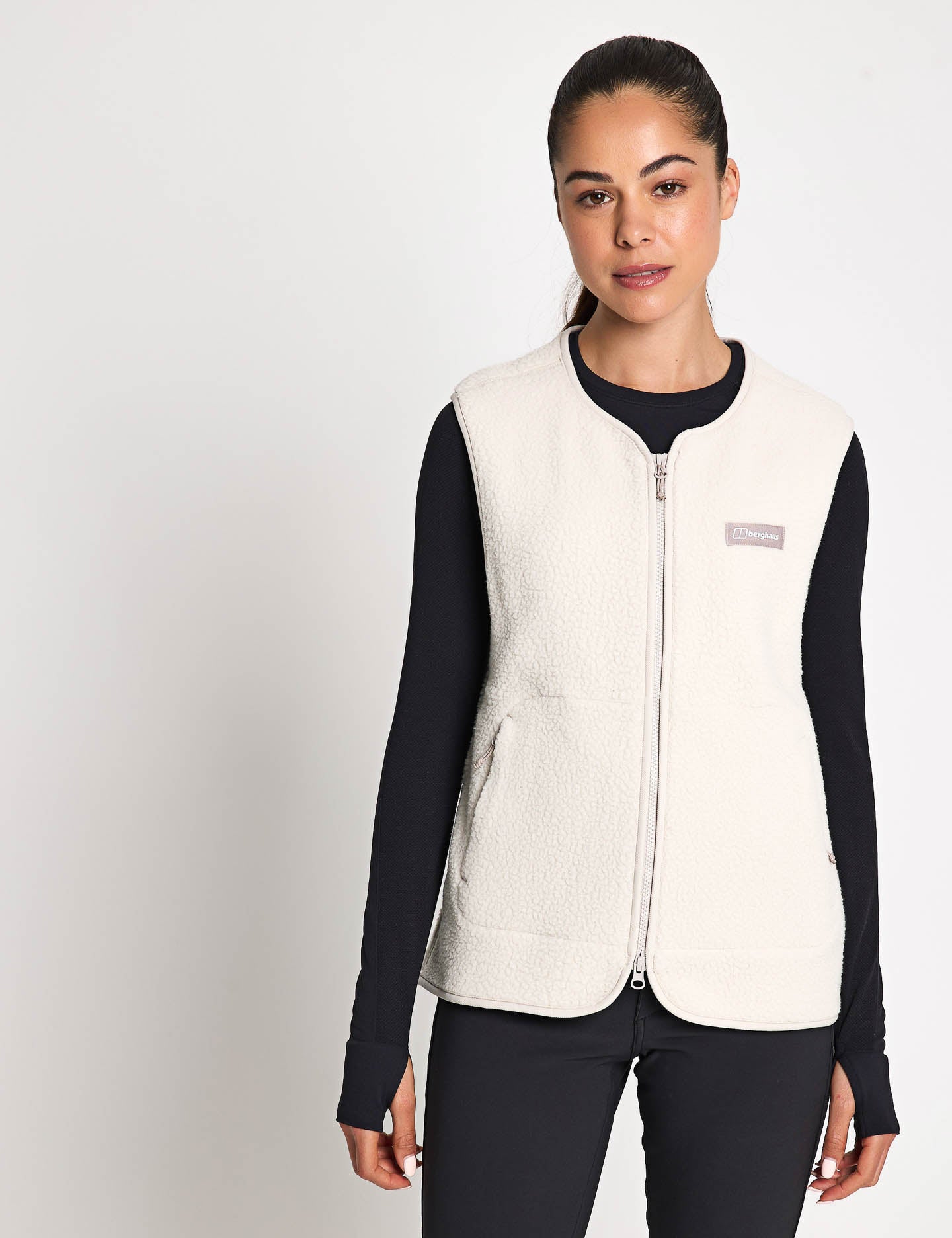 Berghaus | Hanby Relaxed Vest - Stone | The Sports Edit