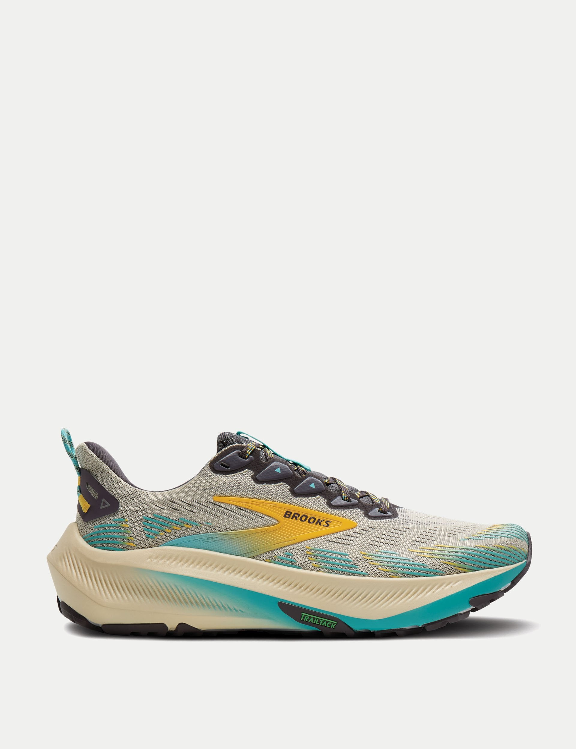 Brooks | Ghost Trail - Bleached Sand/Rabbit/Bluefish | The Sports Edit