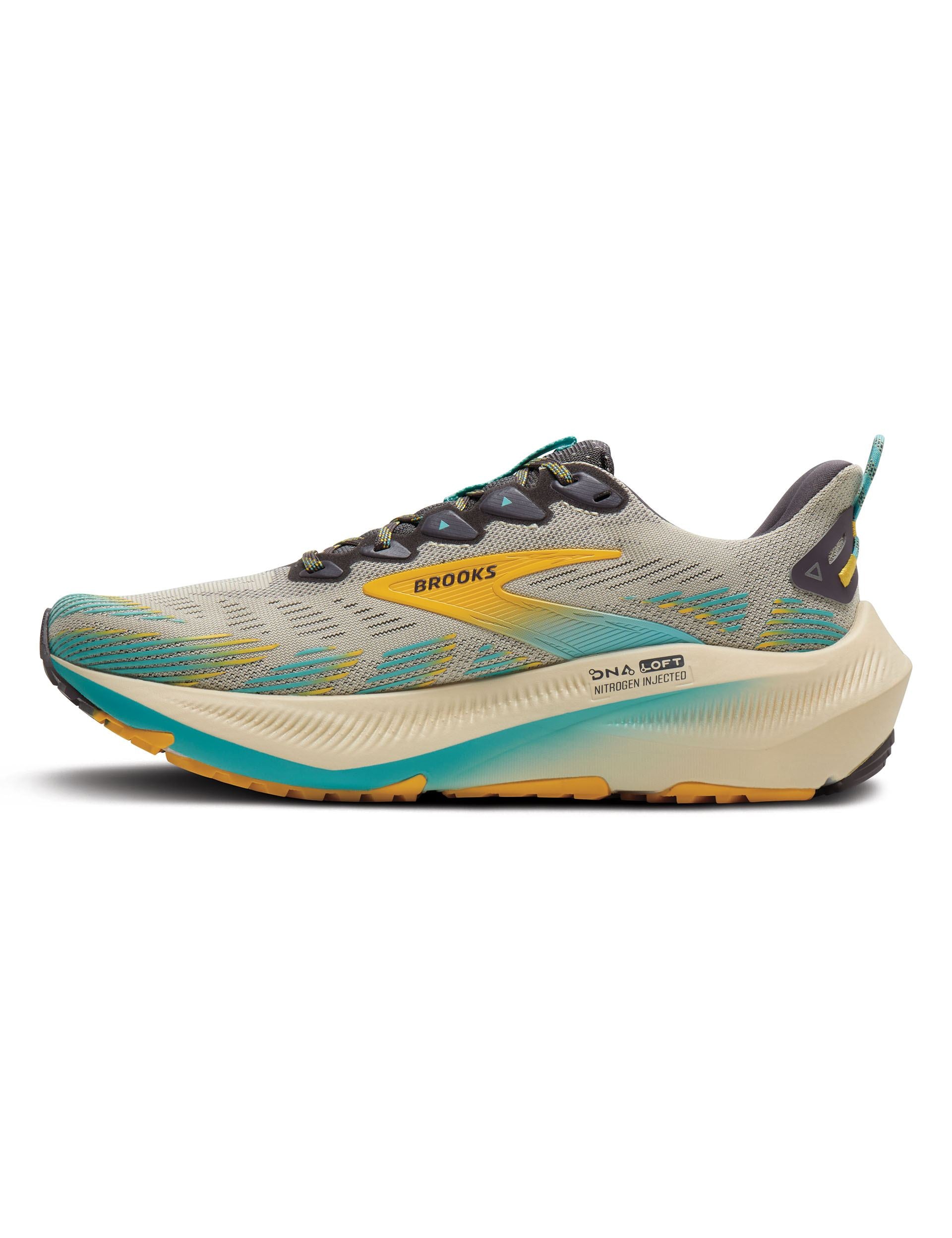Brooks | Ghost Trail - Bleached Sand/Rabbit/Bluefish | The Sports Edit