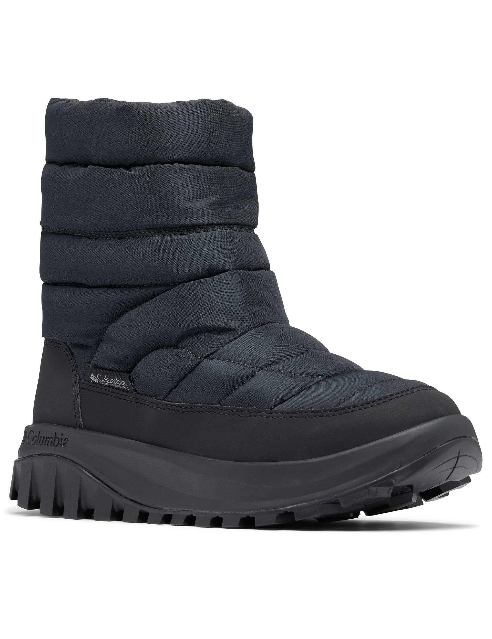 Columbia | Snowtrot Waterproof Winter Boot - Black | The Sports Edit