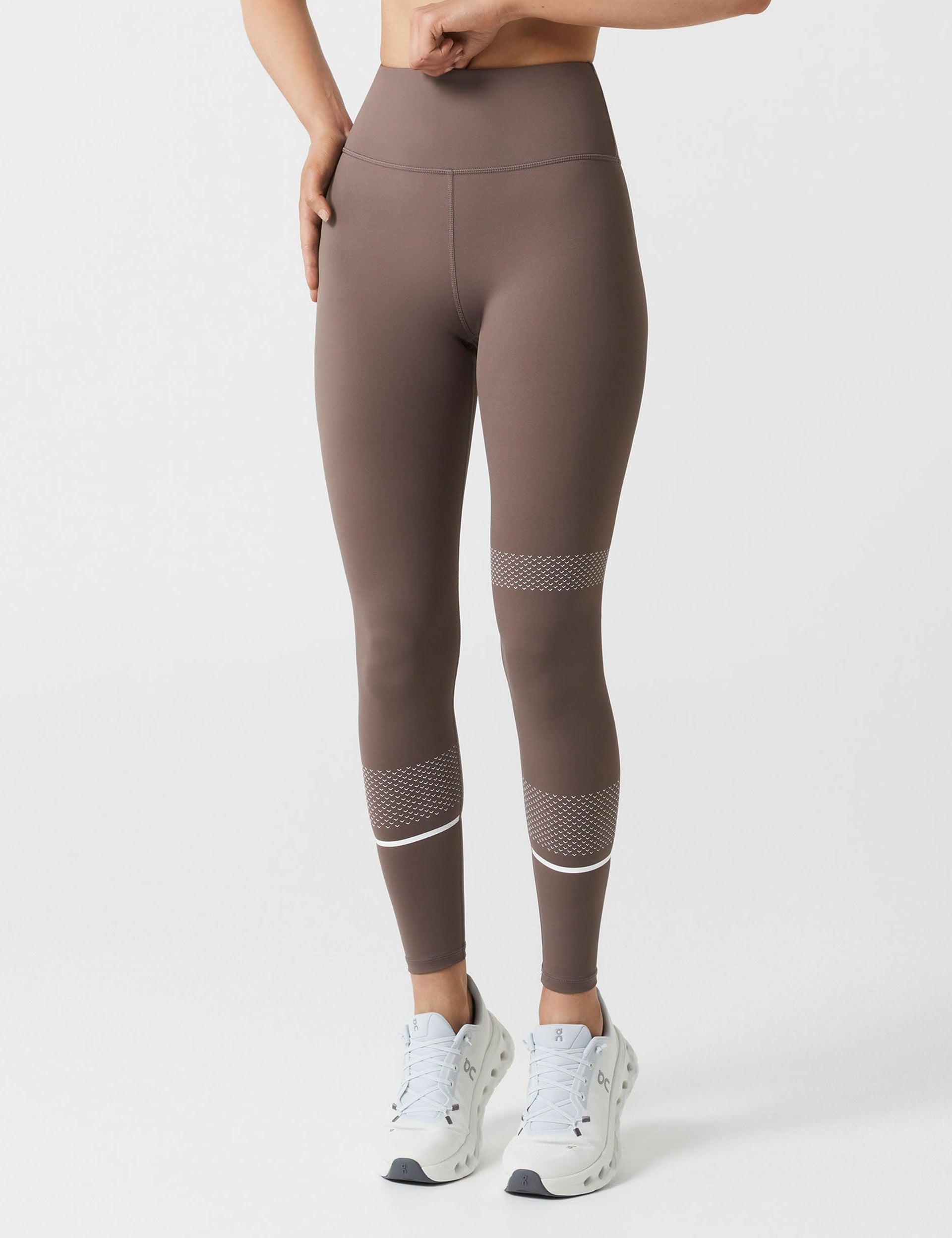 Lilybod | Activate Full Length Legging - Coffee | The Sports Edit
