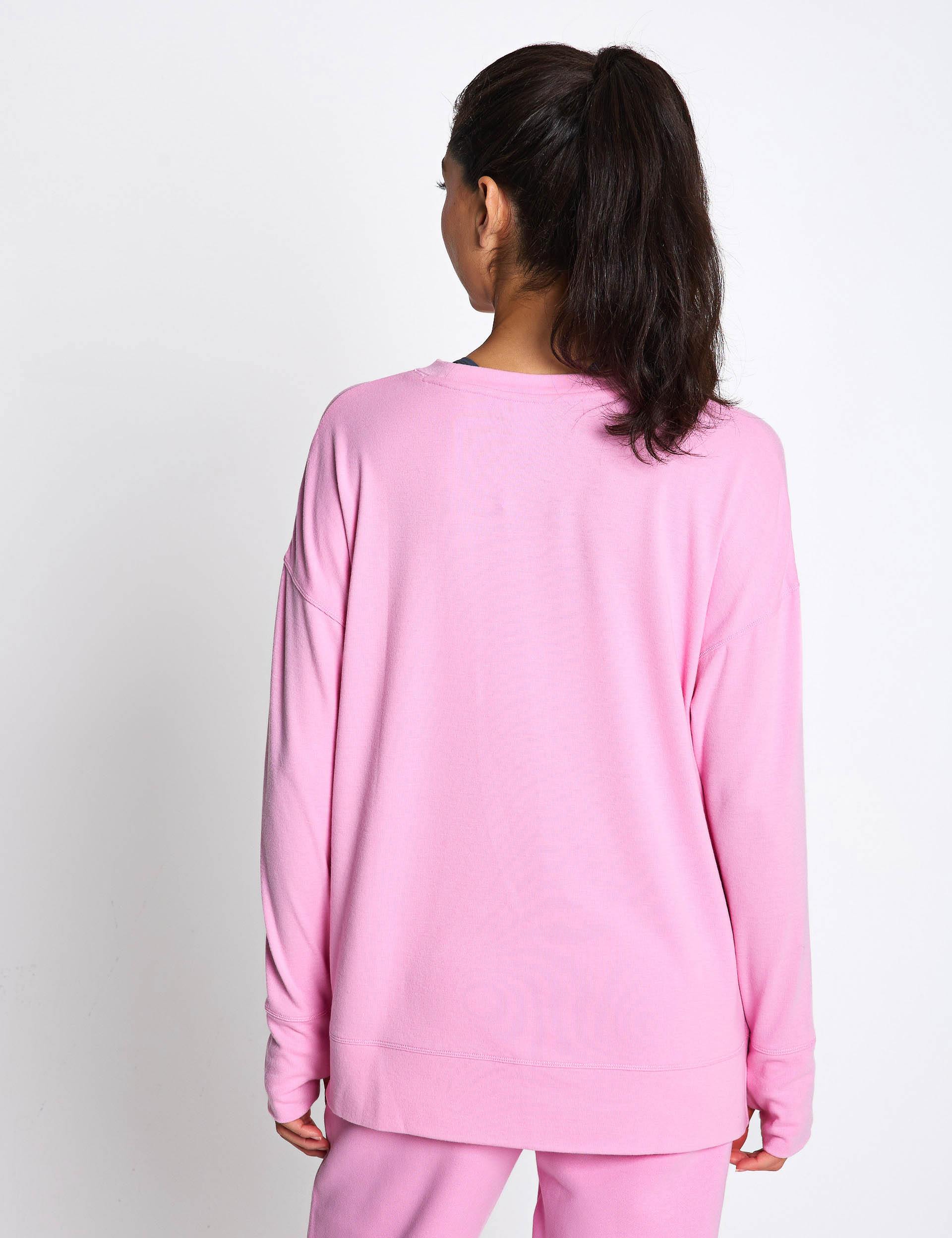 Lilybod | Shelby Sweat - Light Pink | The Sports Edit