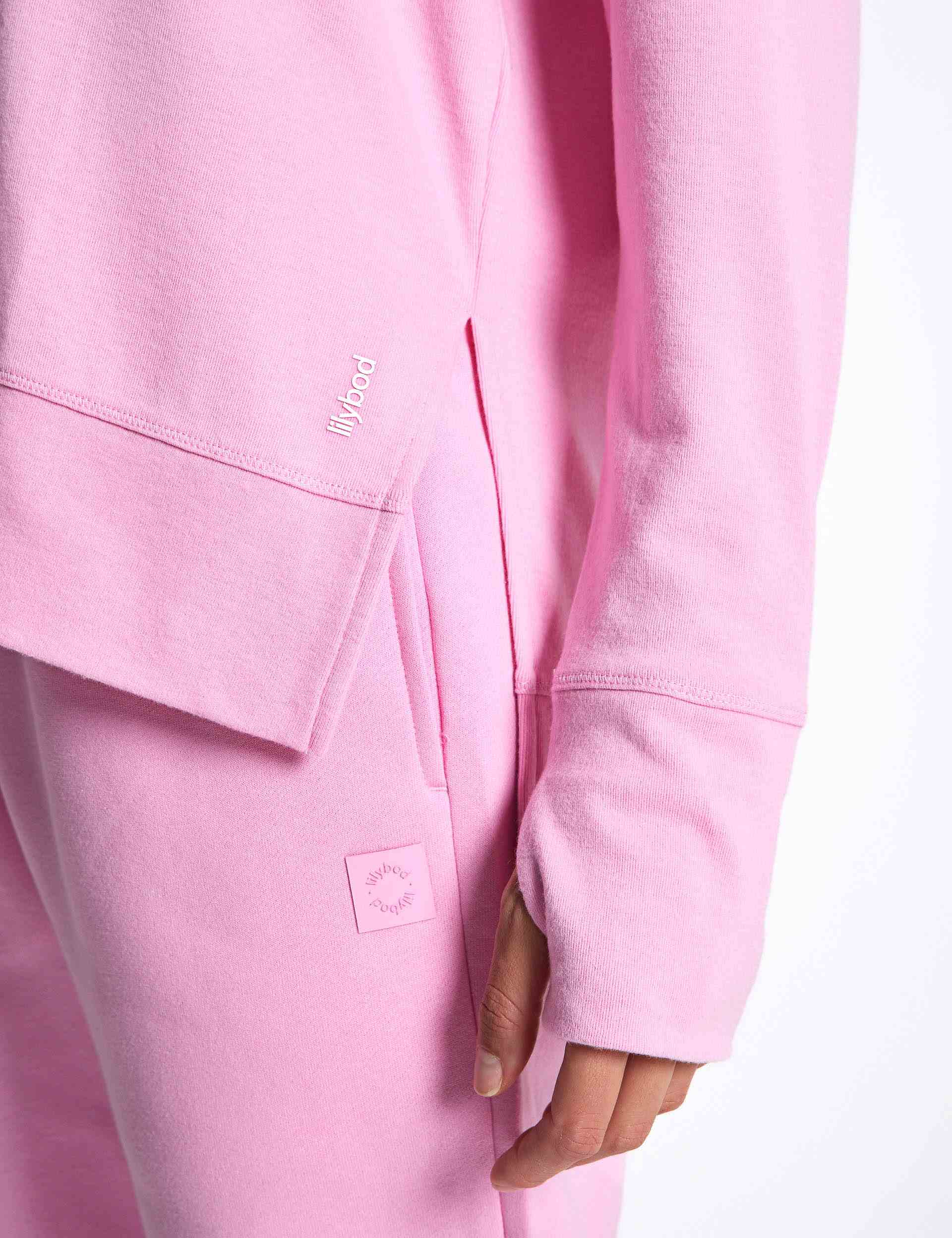 Lilybod | Shelby Sweat - Light Pink | The Sports Edit