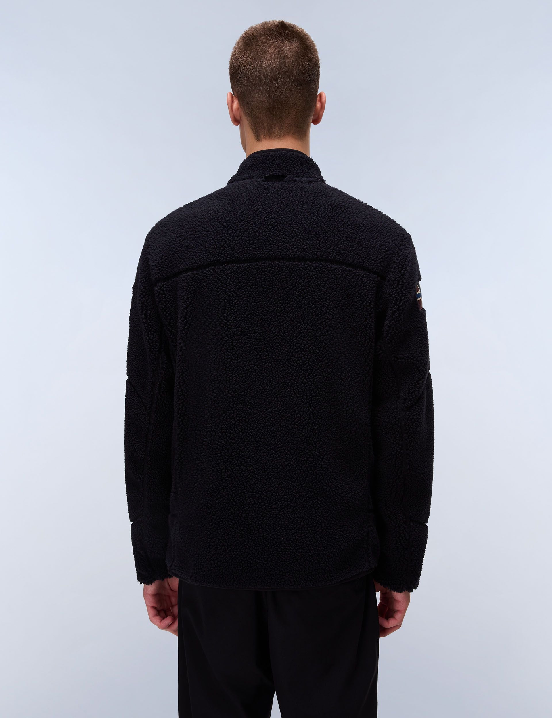 Napapijri | Yupik Full-Zip Fleece - Black | The Sports Edit