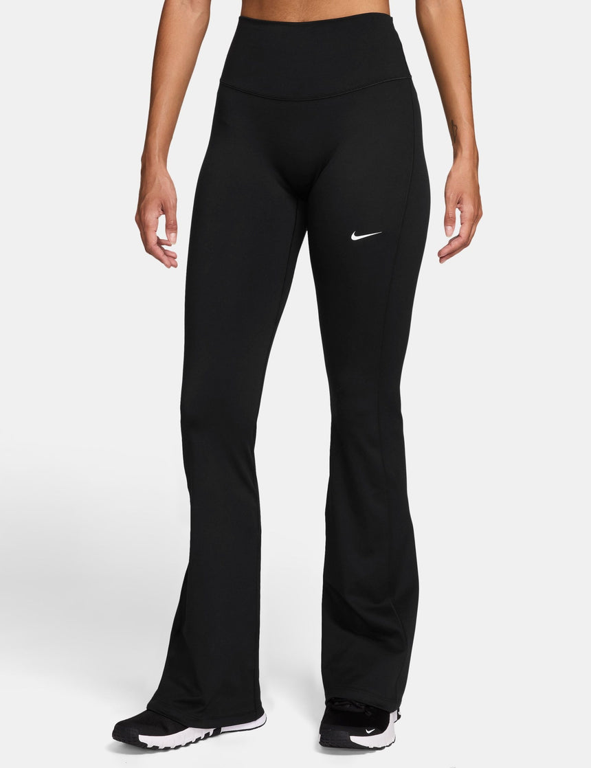 Nike | One High Waisted Flared Leggings - Black | The Sports Edit