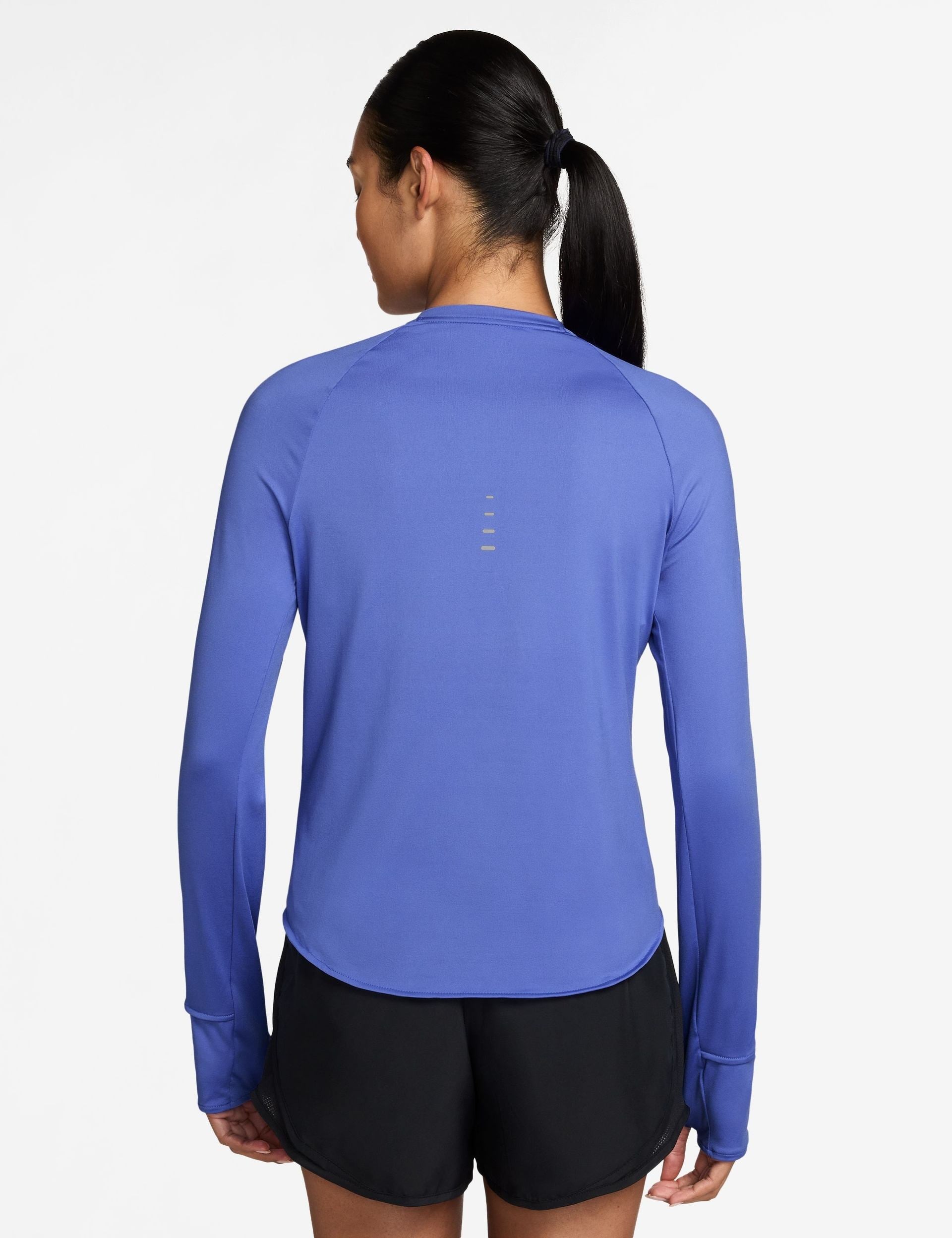 Nike | Swift Dri-FIT UV LS Running Top - Sapphire | The Sports Edit