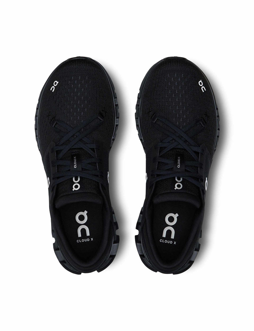 On Running | Cloud X 4 - Black/Eclipse | The Sports Edit