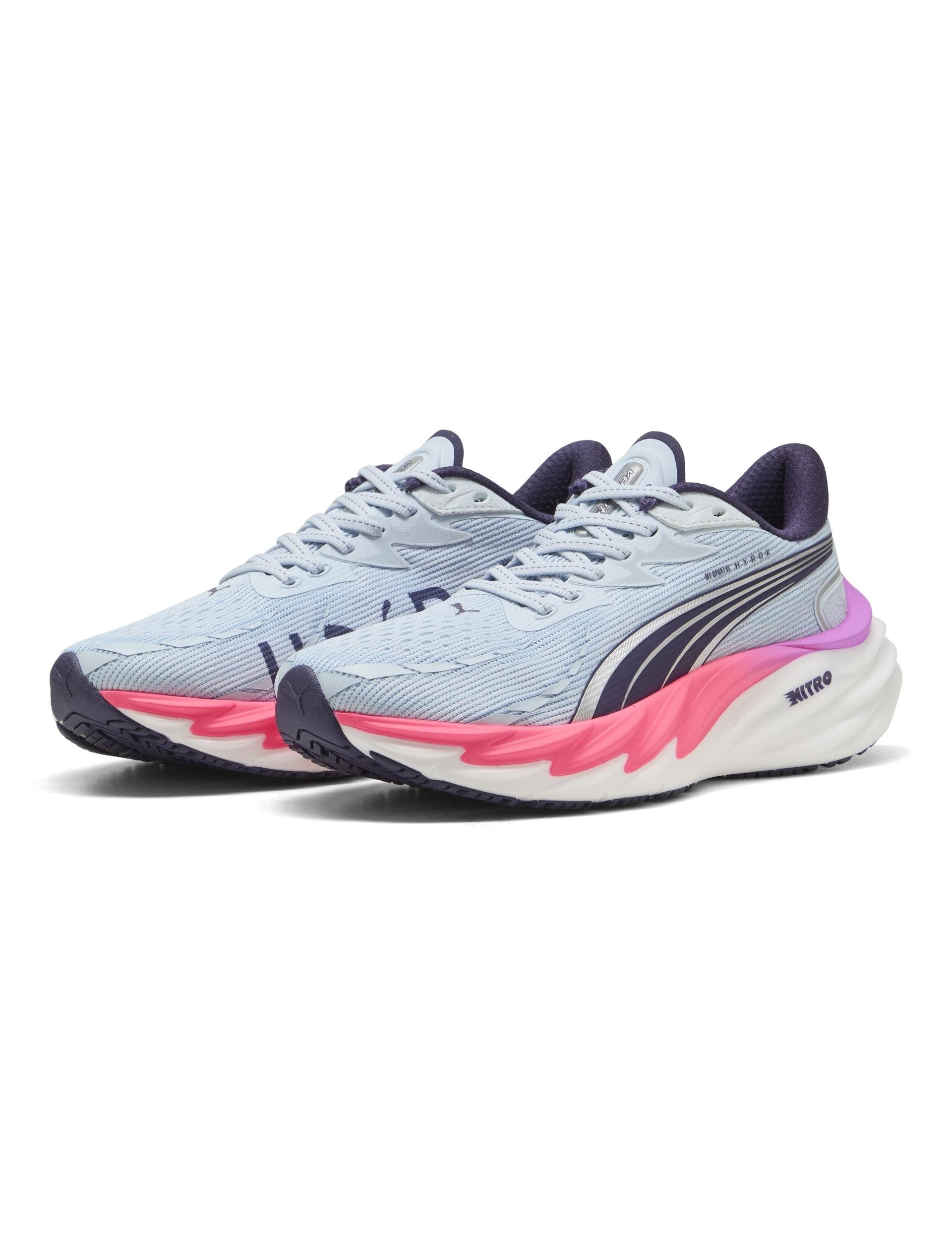 PUMA | x Hyrox Velocity NITRO 4 Shoes - Lucite/Pink | The Sports Edit