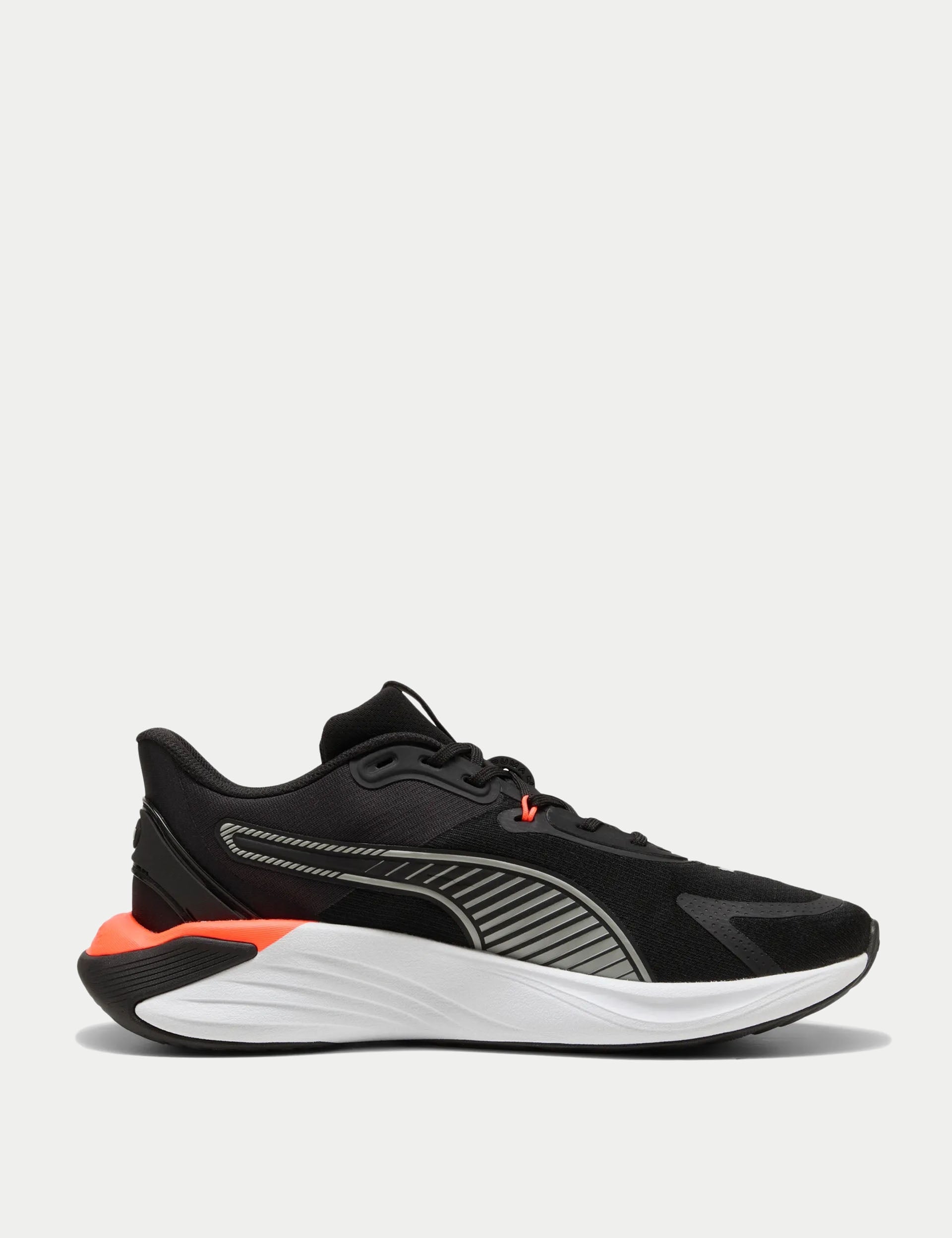 Puma | PWR Hybrid TR - Black/White/Red/Gray | The Sports Edit