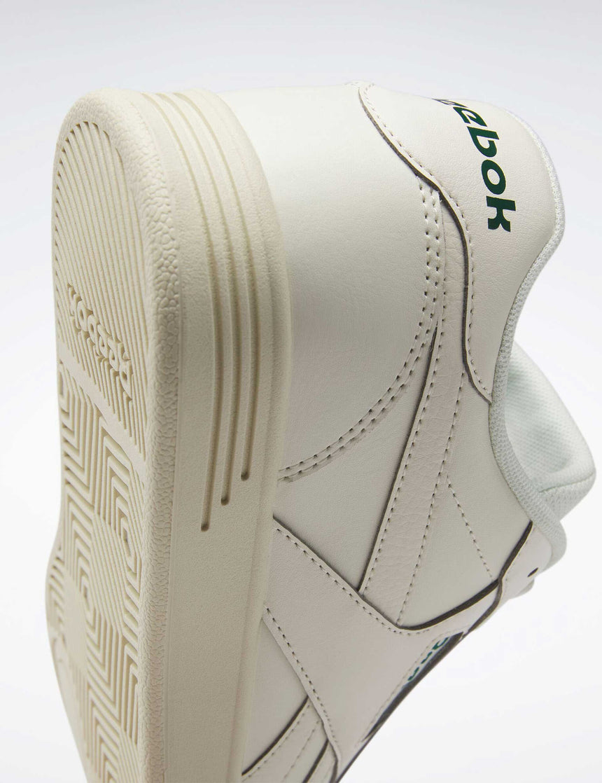 Reebok | Court Advance Shoes - Chalk/Green/Red | The Sports Edit