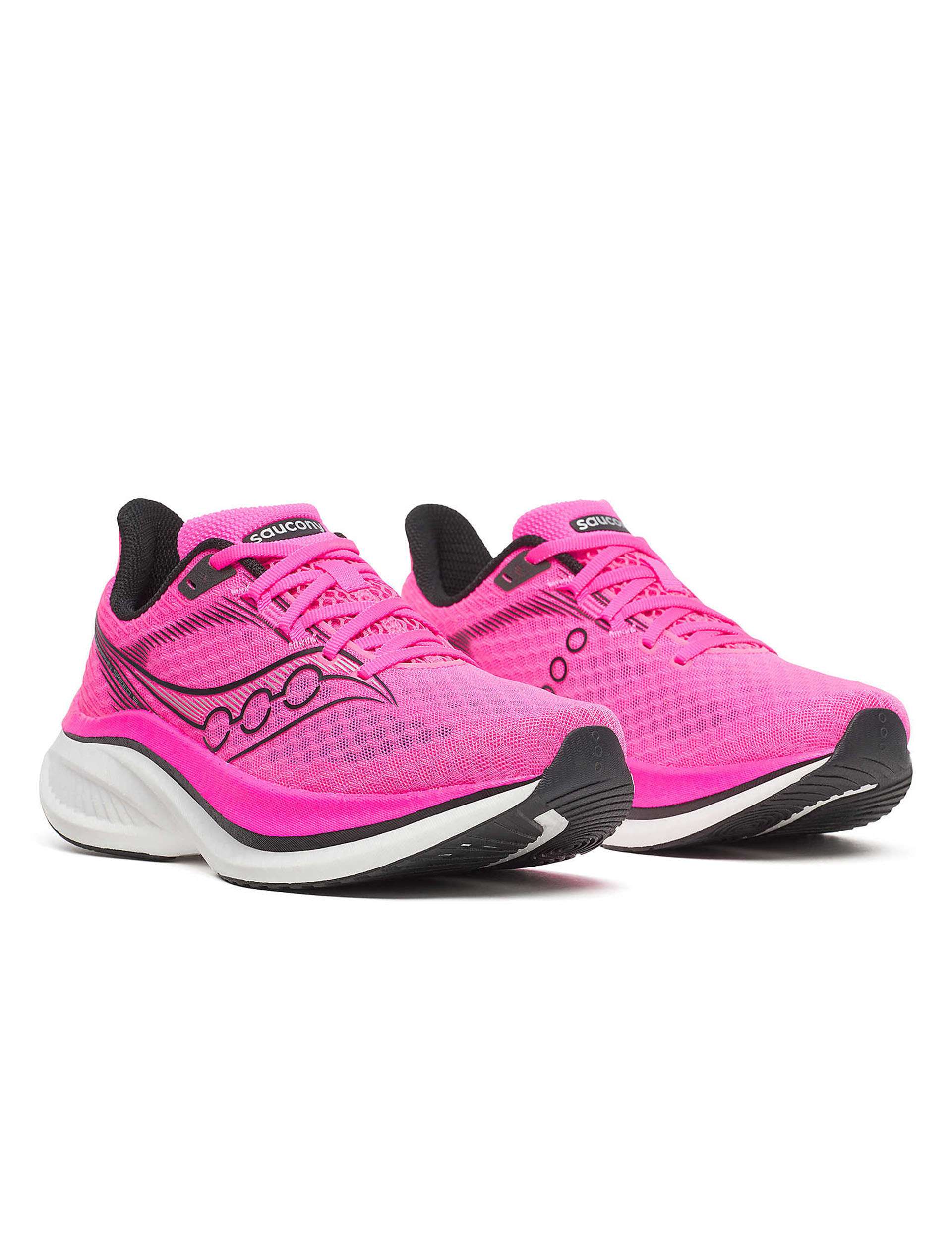 Saucony | Endorphin Speed 5 - Shock/Black | The Sports Edit