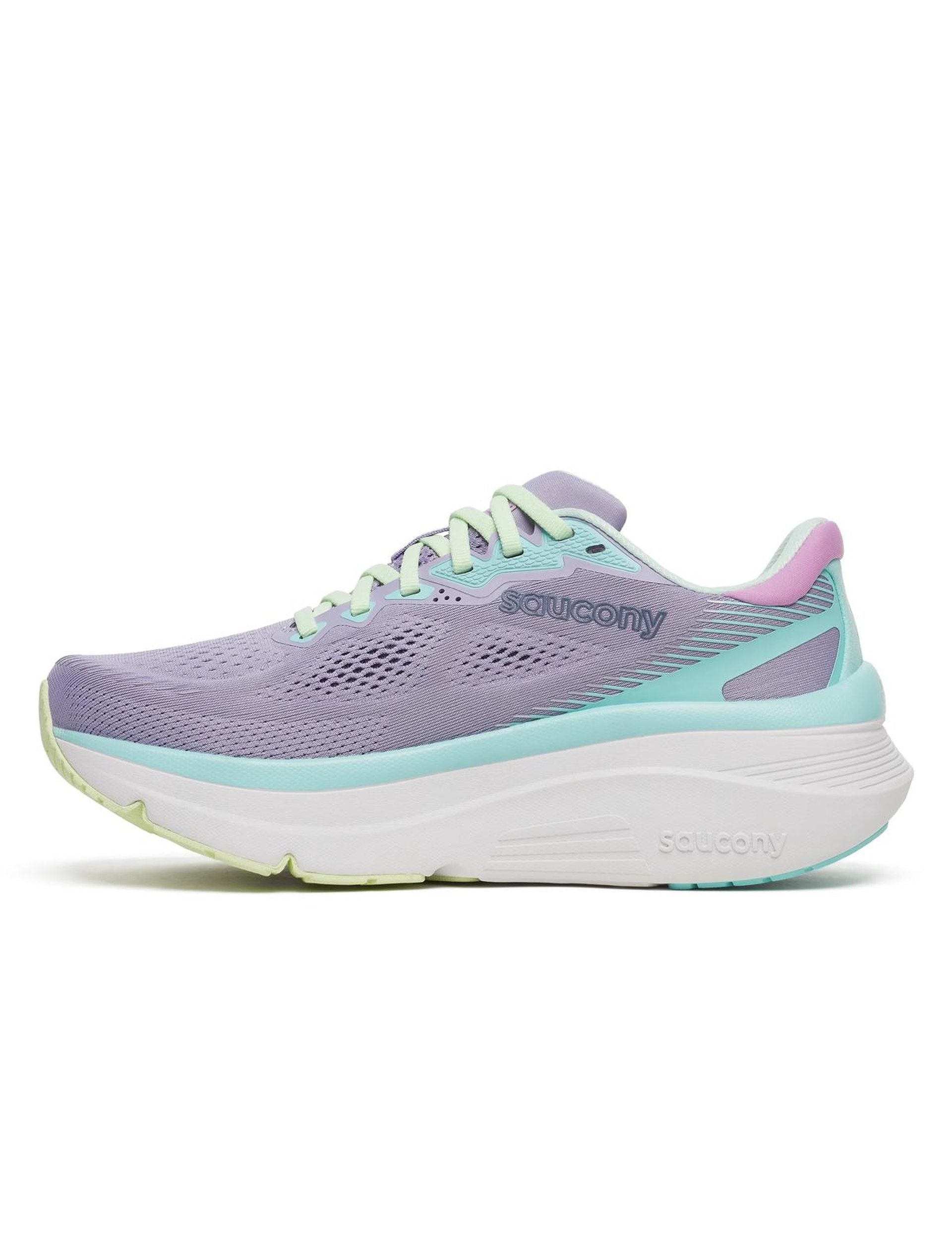 Saucony | Guide 19 - Haze/Splash | The Sports Edit