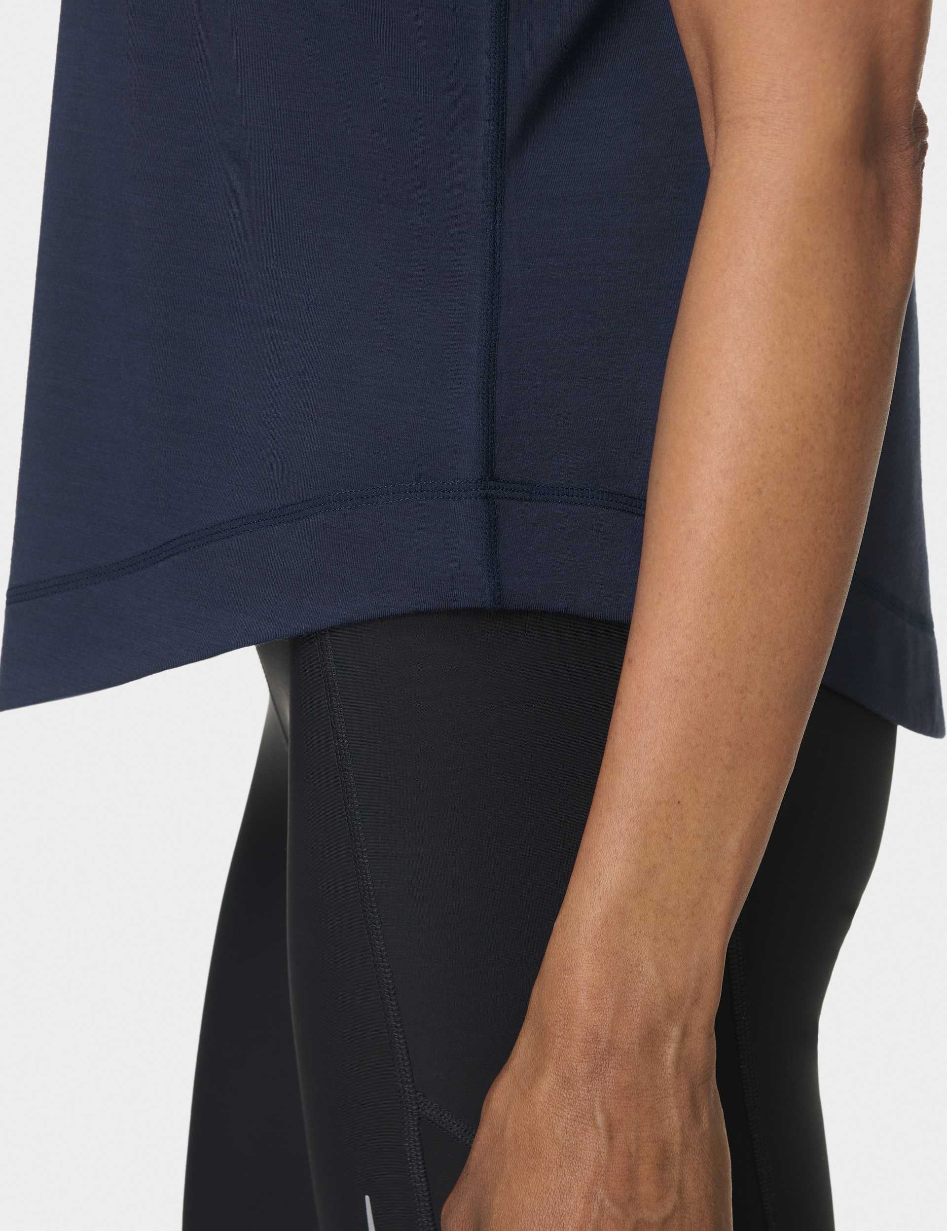 Sweaty Betty | Breathe Easy Mesh Run Vest Top - Blue | The Sports Edit