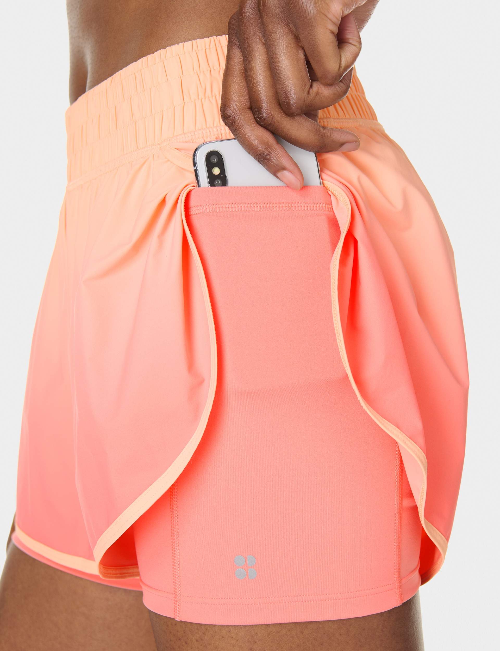 Sweaty Betty | Get Set 2-in-1 Train Shorts Melonpink | The Sports Edit