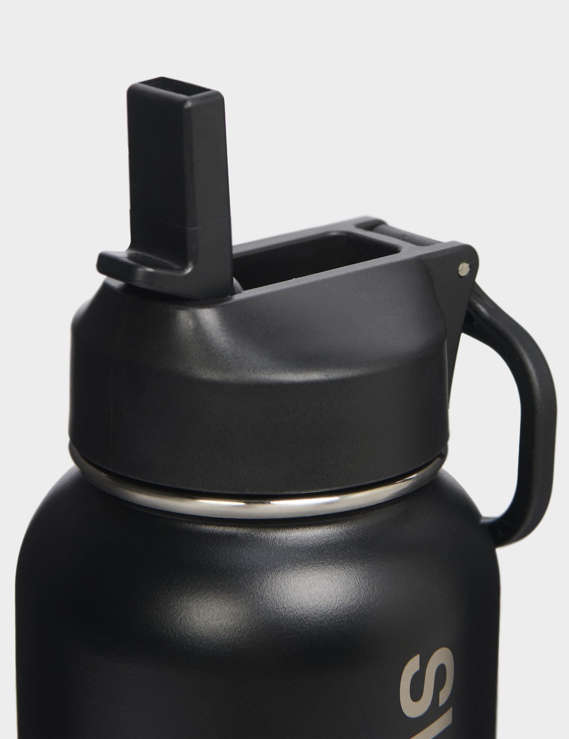 Sweaty Betty | Keep It Chill Water Bottle - Black | The Sports Edit