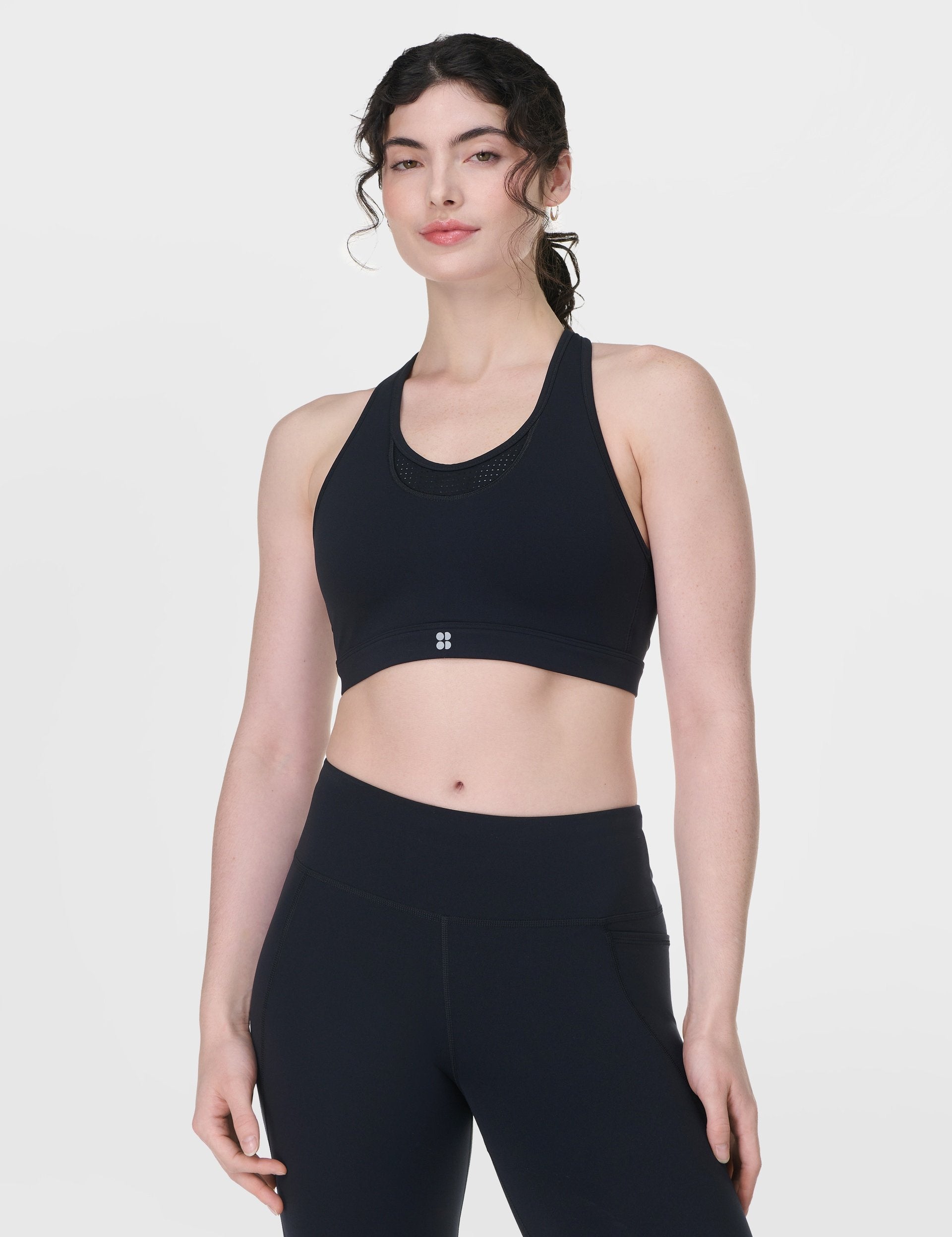 Sweaty Betty | Power High Impact Sports Bra - Black | The Sports Edit