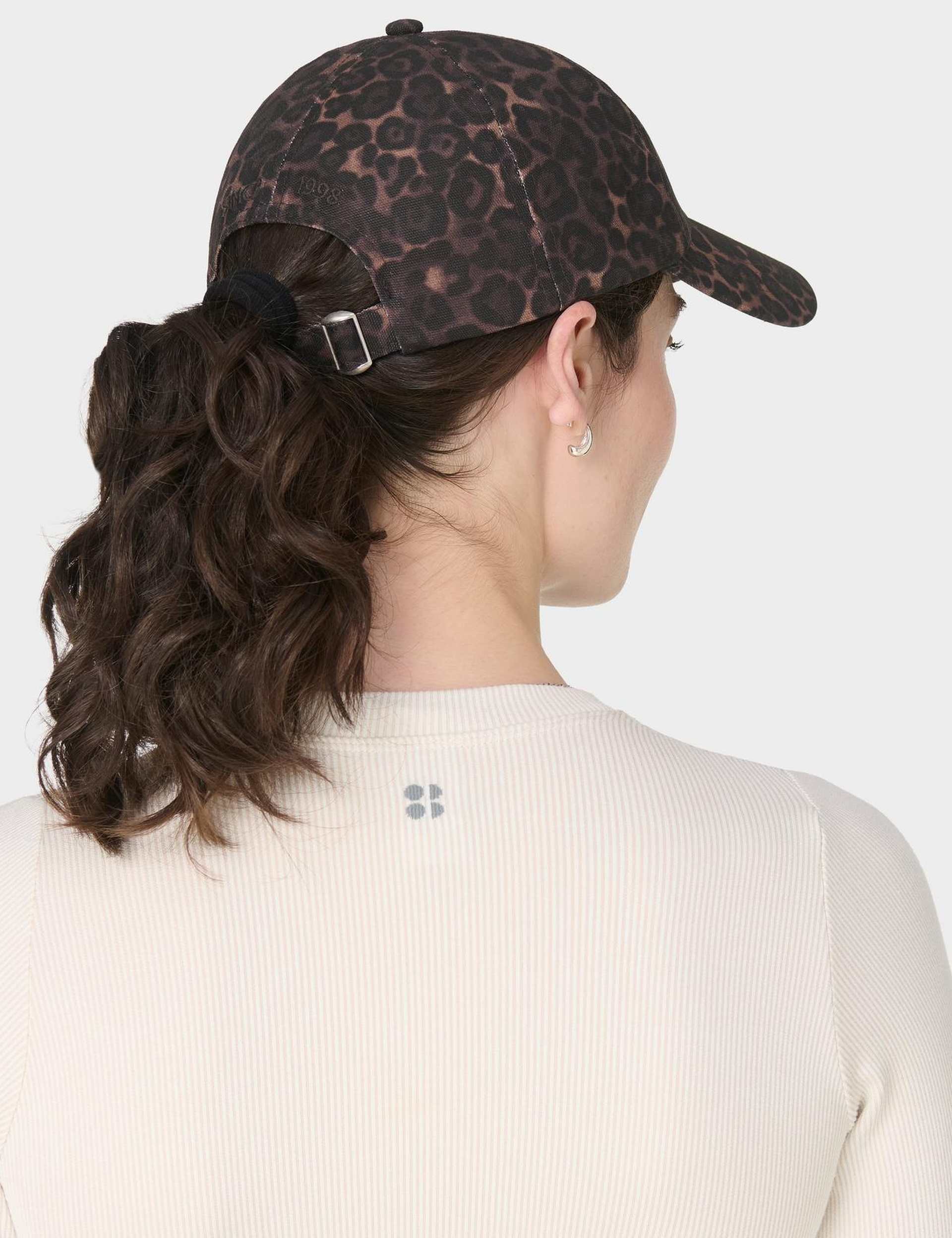 Sweaty Betty | Printed Cap - Brown Wild Leopard | The Sports Edit