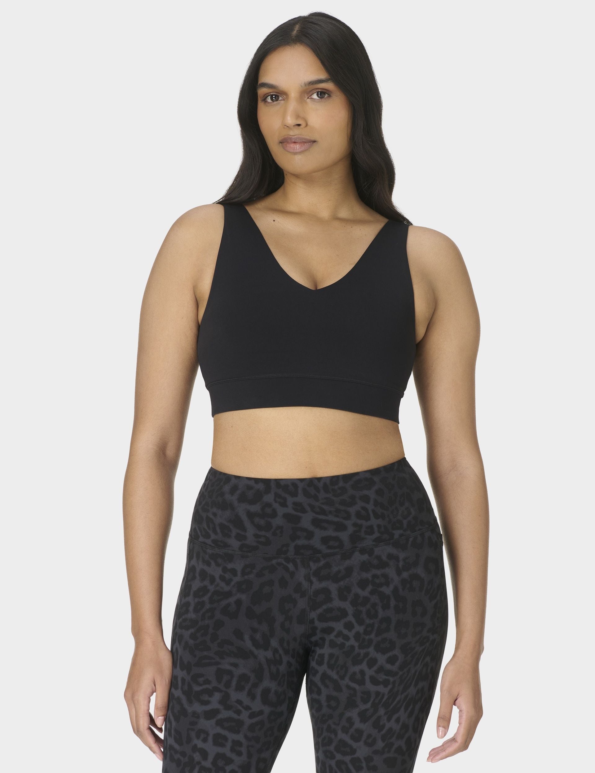Sweaty Betty | Ultimate Studio Voop Bra - Black | The Sports Edit