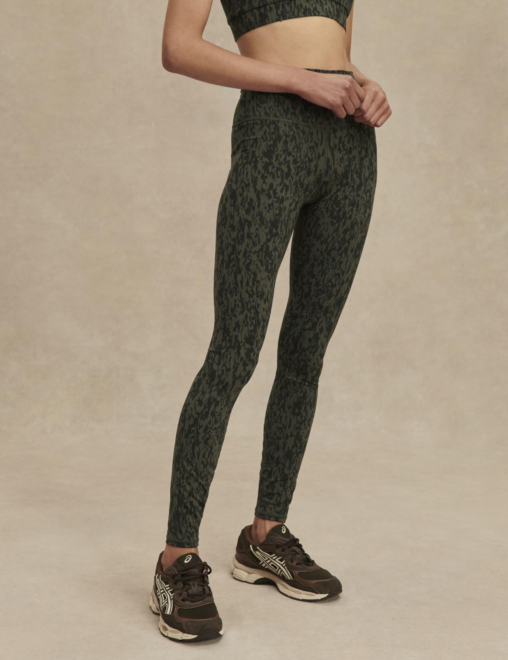 Varley | Always High Waisted Legging 25 -Olive Smoke | The Sports Edit