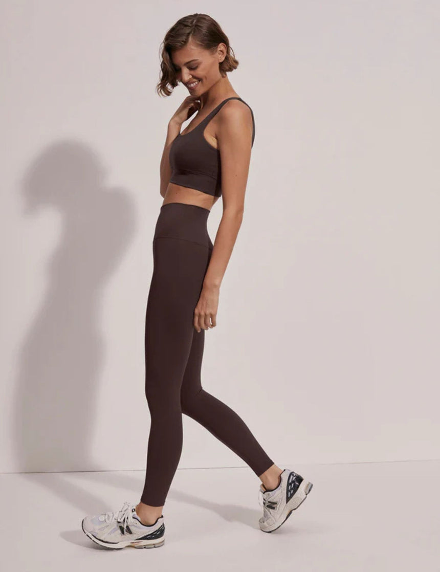 Varley | FreeSoft High Legging 25 - Coffee Bean | The Sports Edit