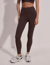 Varley | FreeSoft High Legging 25 - Coffee Bean | The Sports Edit