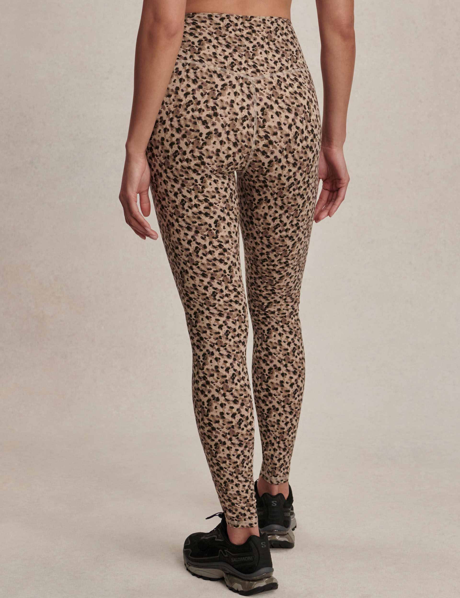Varley | FreeSoft High Legging 25 - Quartz Cheetah | The Sports Edit
