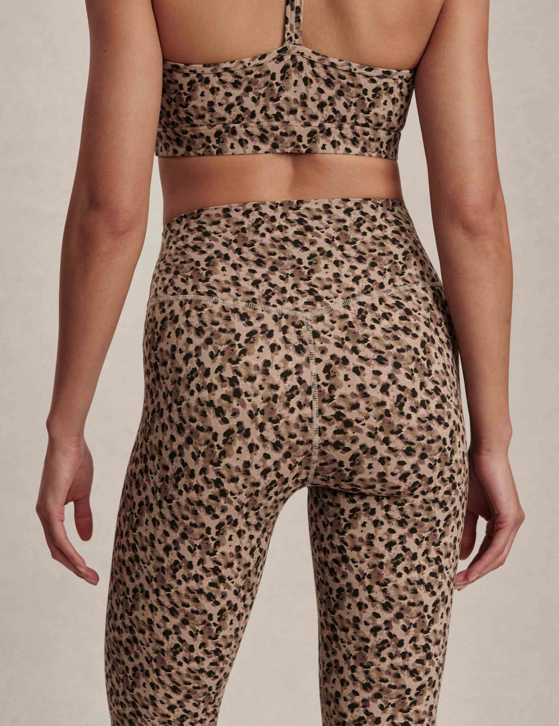 Varley | FreeSoft High Legging 25 - Quartz Cheetah | The Sports Edit