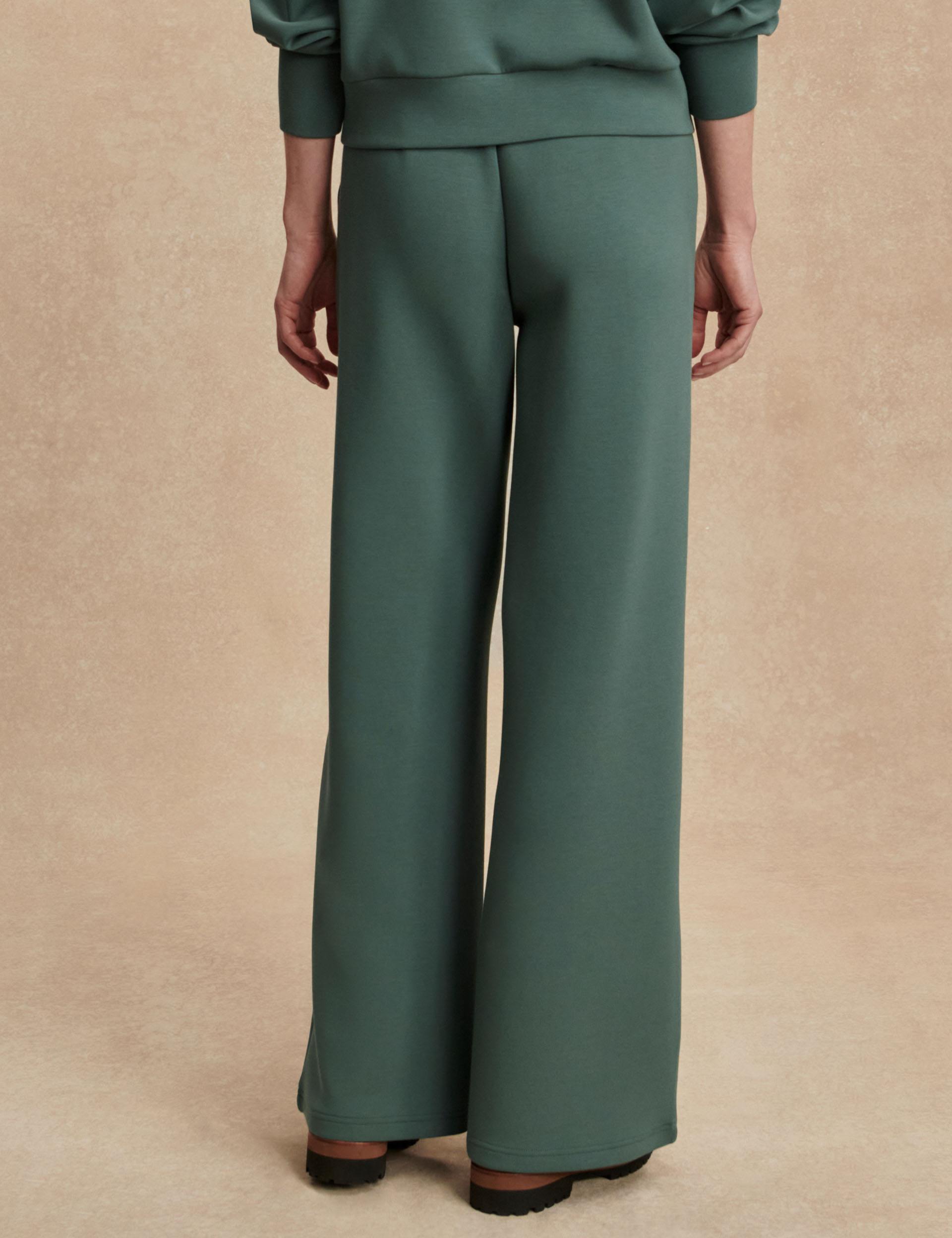 Varley | The Extra Wide Leg Pant 29.5" - Dark Forest | The Sports Edit